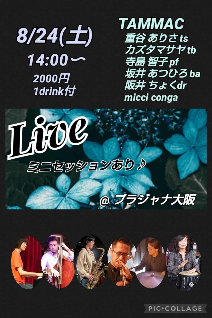 Tammac Live & Session | ちょくドラム教室